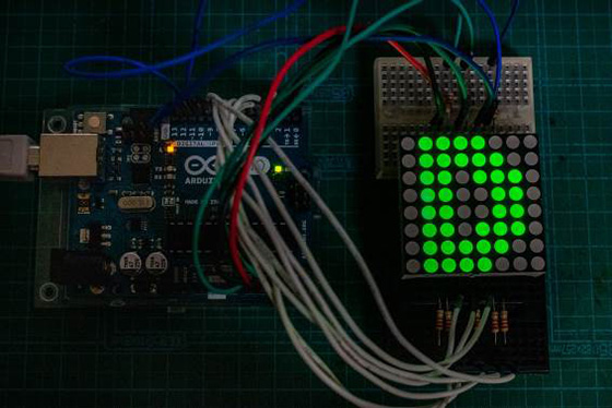 LEDで文字を表現！マトリクスLEDの使い方 | Device Plus - デバプラ