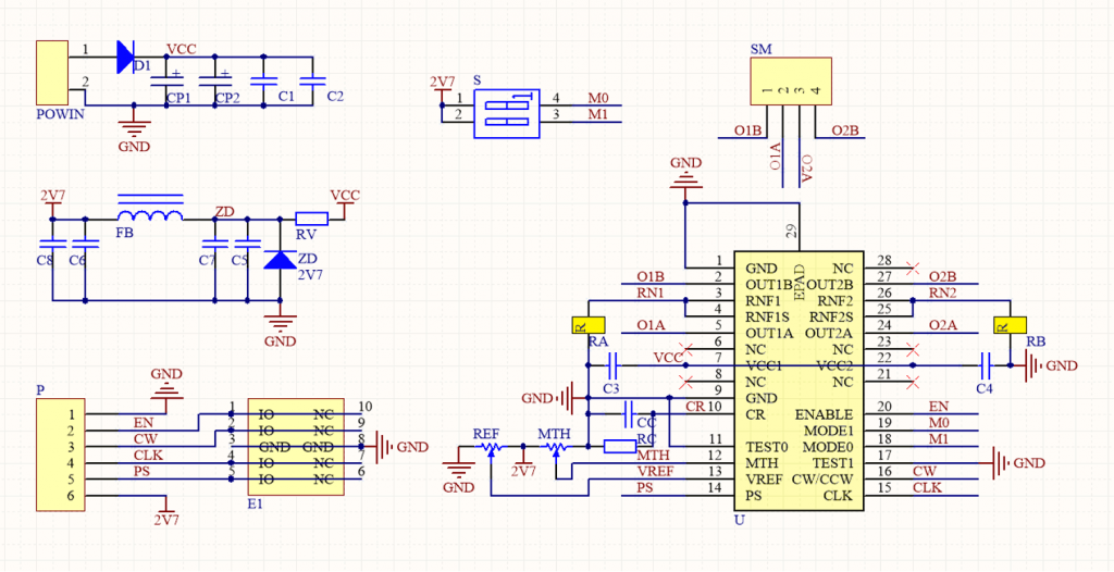 ロームのBD63521EFVチップを使った、シンプルで使いやすいステッピングモータ用ドライバ（オープンソース）の設計 | Device Plus - デバプラ